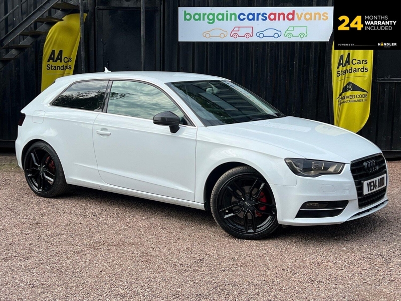 SOLD - Used AUDI A3 2014 White in Wednesbury, West Midlands | Bargain ...